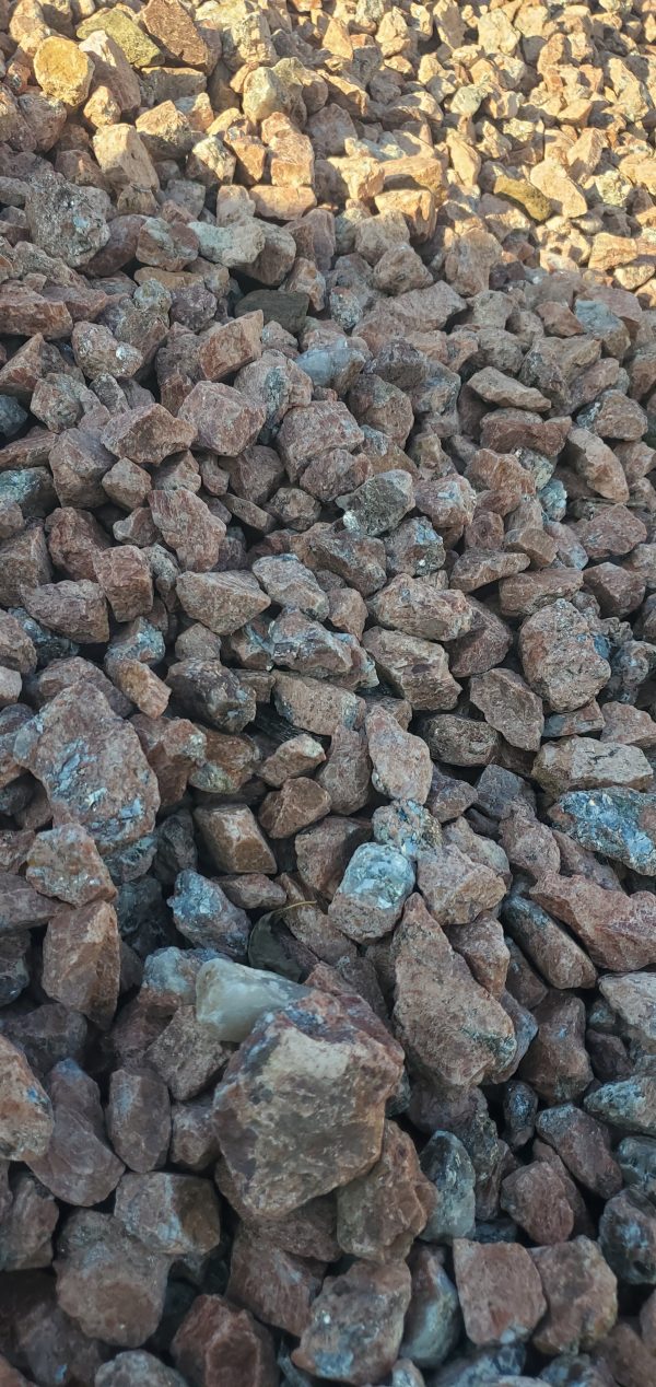 1.5" Ruby Spar / Royal Gorge Deco Rock - Amborn Stone LLC