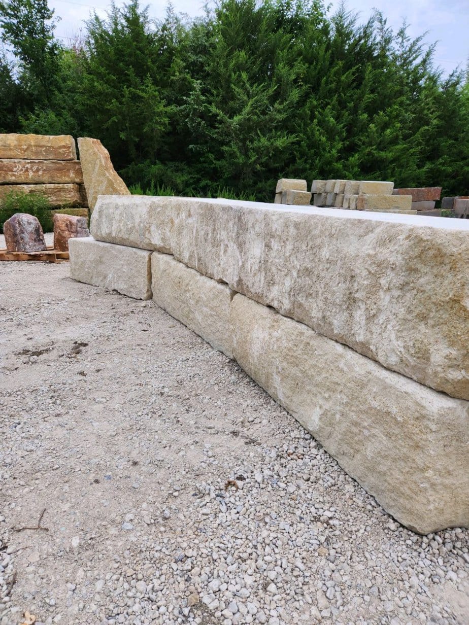 #703 18″ Cottonwood Ledge Stone – Milled Smooth – Amborn Stone LLC