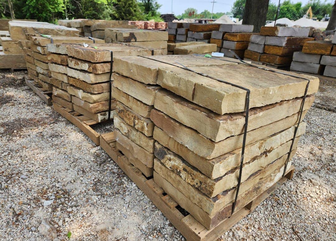 Sandstone Steps / Capstone 3ft, 4ft, 5ft - Amborn Stone LLC