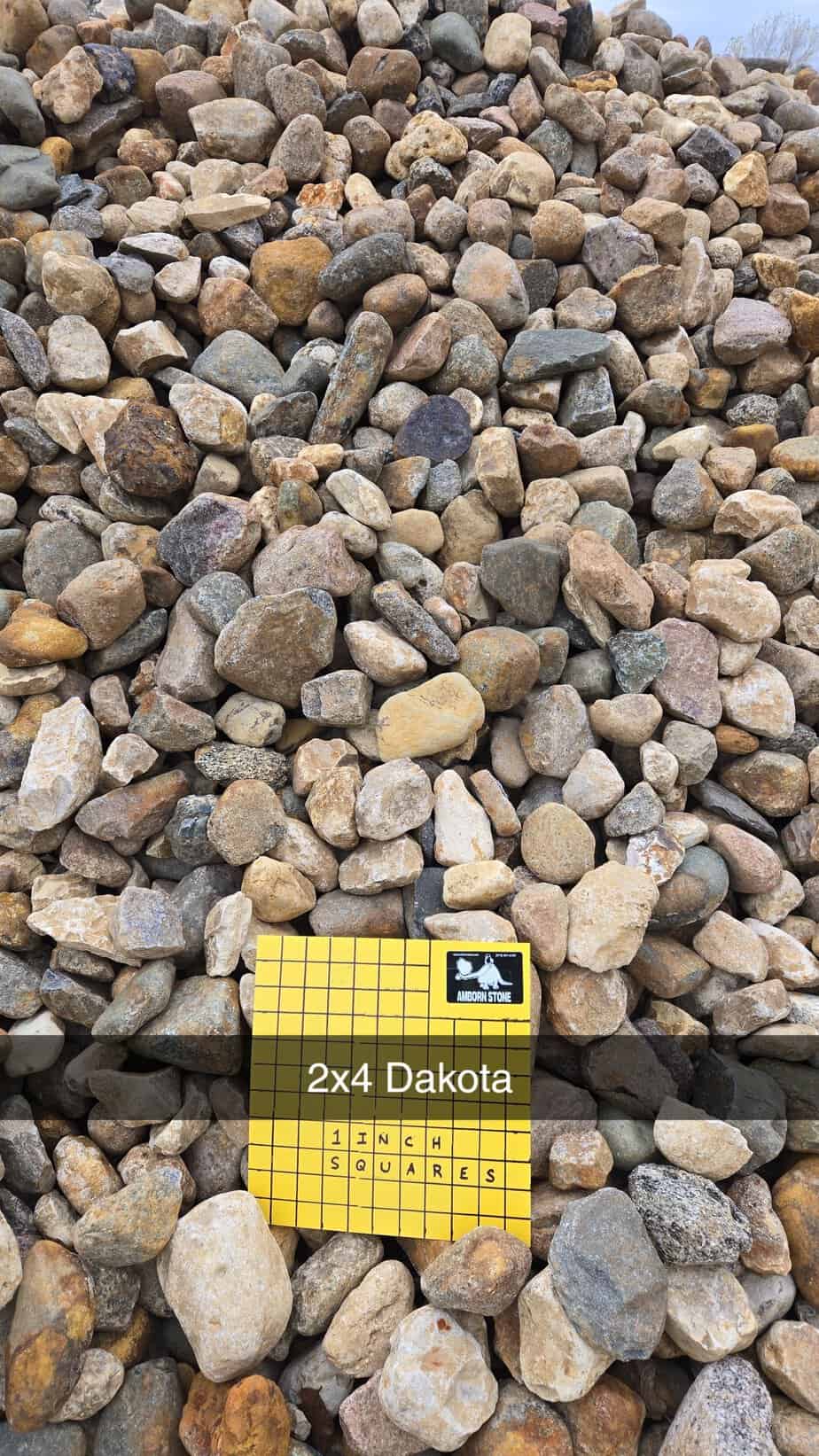 2" - 4" Dakota Cobble River Rock - Amborn Stone LLC